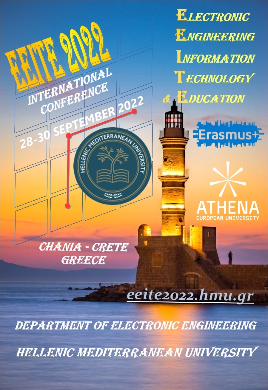 EEITE 2022 – 3rd International Conference in Electronic Engineering ...